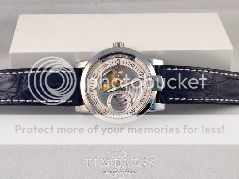 5 Day Power Reserve, Free Sprung Balance, Skeletonized and Hand ...