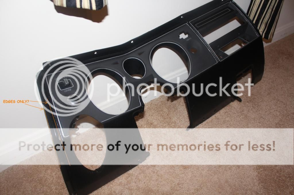 69 Dash Gauge Bezel | Team Chevelle