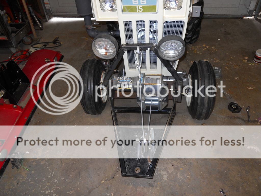 Custom Snow Plow Mount | My Tractor Forum