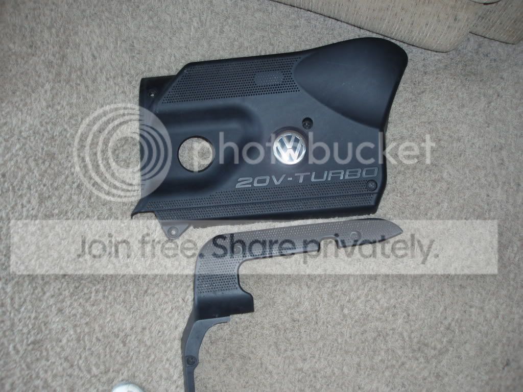 FS 20v Turbo engine covers 2PC | VW Vortex - Volkswagen Forum