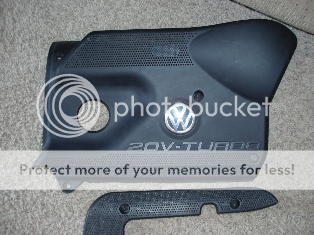 FS 20v Turbo engine covers 2PC | VW Vortex - Volkswagen Forum